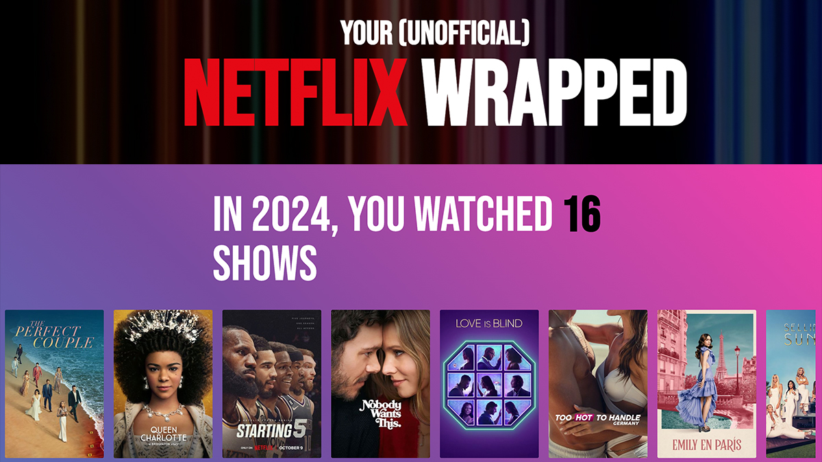 Netflix Wrapped Is Back for 2024 – See How Much Netflix You Watched This Year - TVShowsFinder.com